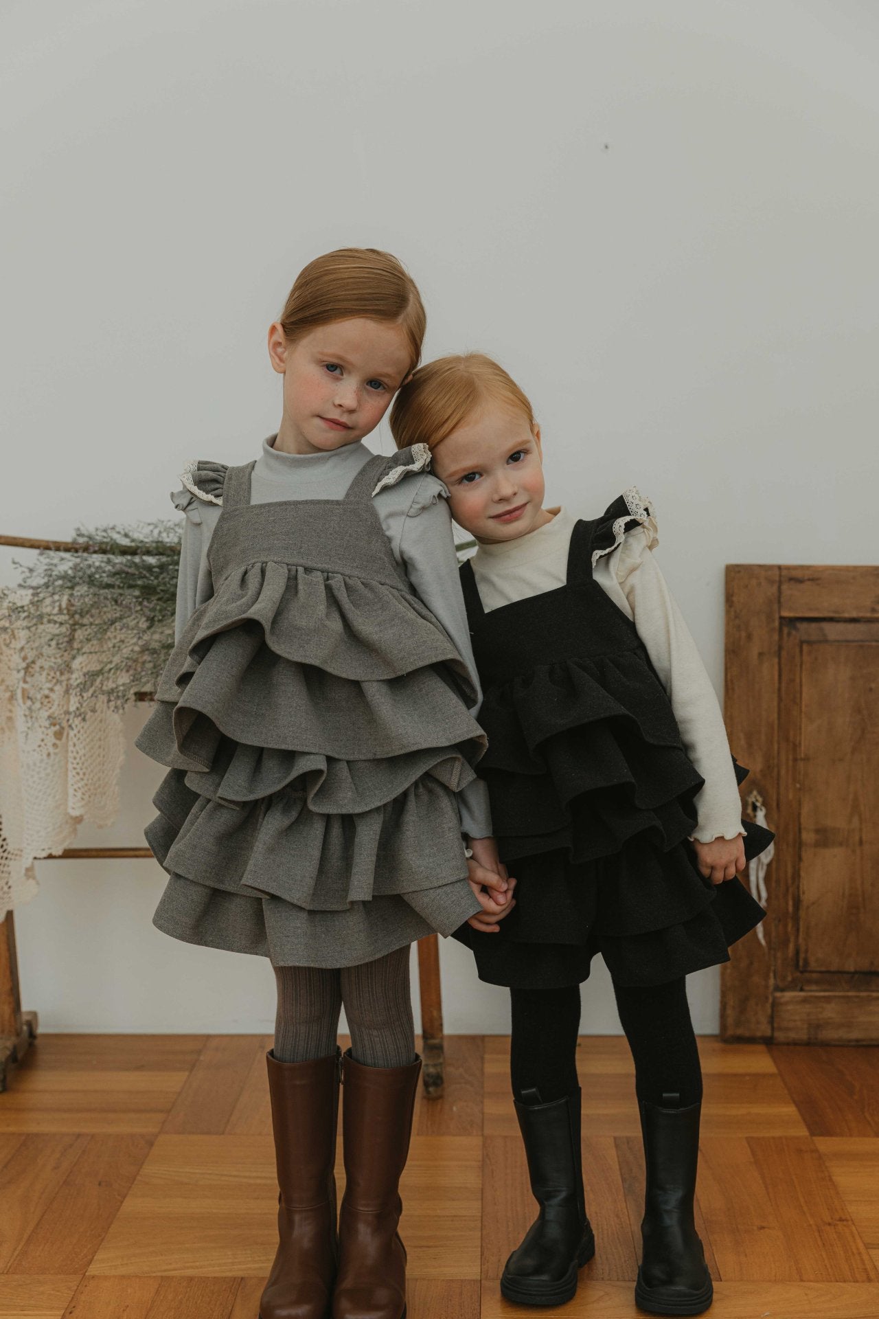 Lily Blouse & Skirt Set _Grey – PIPIROO